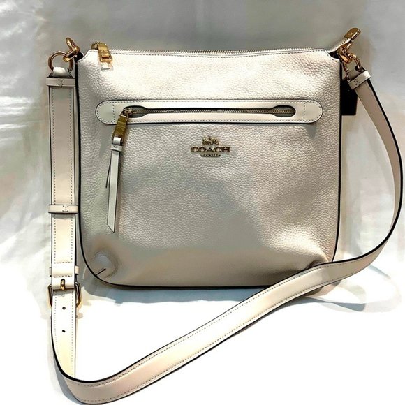 OTHERS | Bags | Coach Coach Pebbled Leather Shoulder Bag F34823 ...